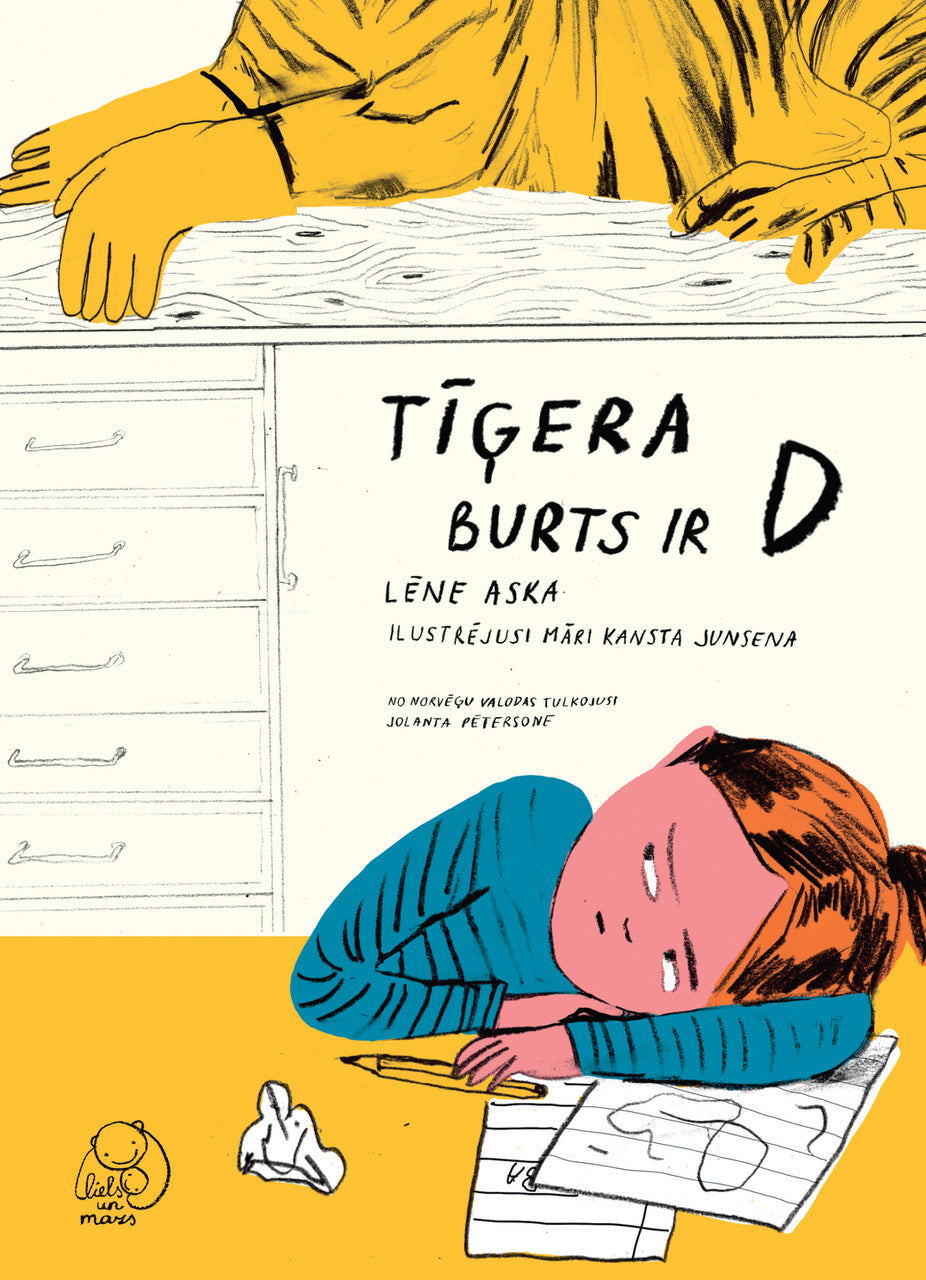 Tīģera burts ir D – Liels un mazs